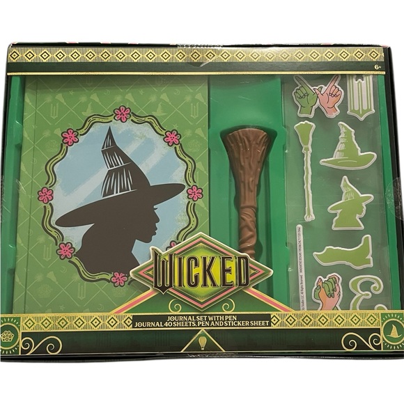 Office | Wicked Journal Set With Pen And Stickers | Poshmark